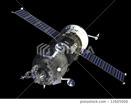 Spacecraft "Progress" - Stock Illustration [12605008] - PIXTA