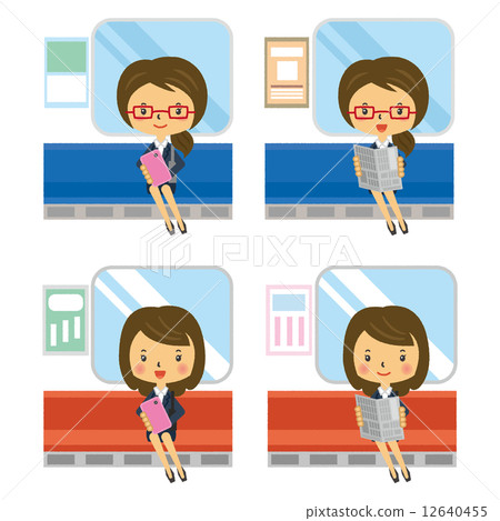 Train women - Stock Illustration [12640455] - PIXTA