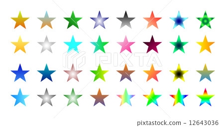Star sample - Stock Illustration [12643036] - PIXTA