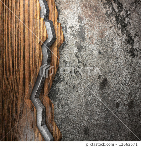 wood on stone background - Stock Illustration [12662571] - PIXTA
