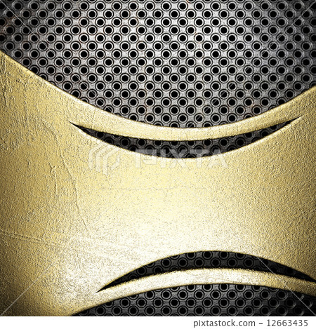 gold and silver background - Stock Illustration [12663435] - PIXTA