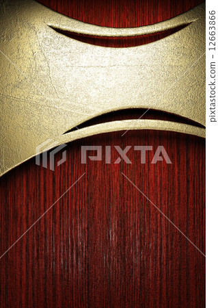 gold and wood background - Stock Illustration [12663866] - PIXTA