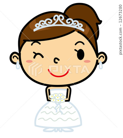 SD wedding ladies - Stock Illustration [12673280] - PIXTA