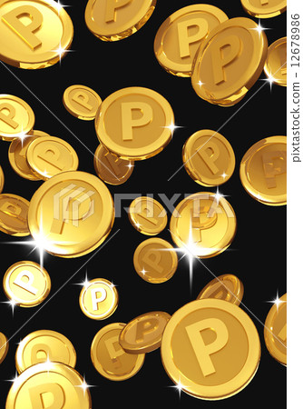 Point coin - Stock Illustration [12678986] - PIXTA