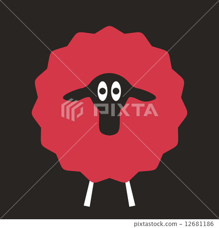sheep - Stock Illustration [12681186] - PIXTA