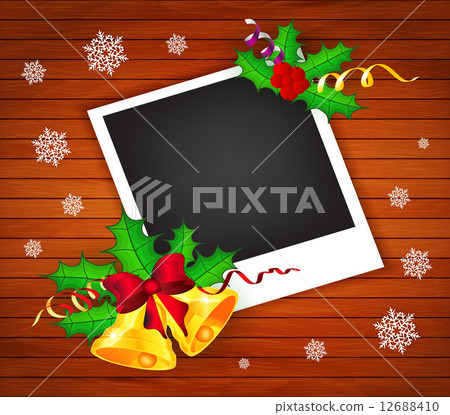 christmas background - Stock Illustration [12688410] - PIXTA