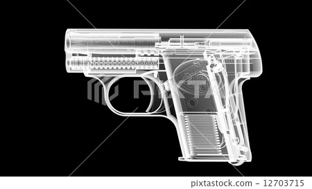 X Ray Gun - Stock Illustration [12703715] - PIXTA