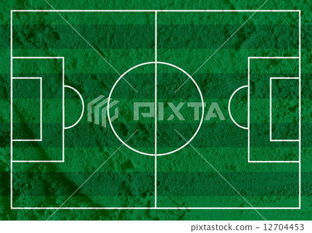 Soccer field or Football textured grass field... - Stock Illustration ...