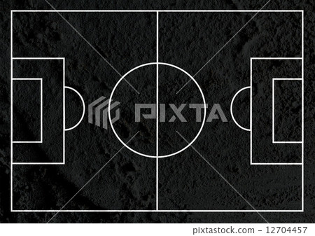 Soccer field or Football textured grass field... - Stock Illustration ...
