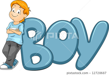 Word Boy - Stock Illustration [12728687] - PIXTA