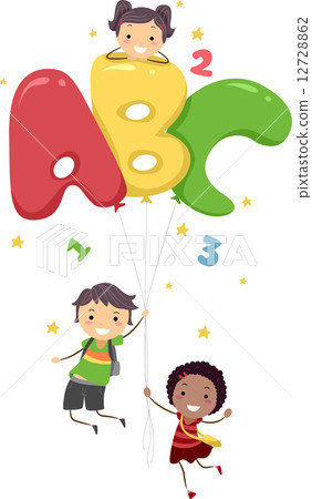 ABC Balloons - Stock Illustration [12728862] - PIXTA