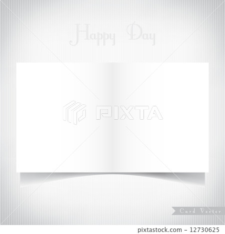 Paper card background, vector eps10 - Stock Illustration [12730625] - PIXTA
