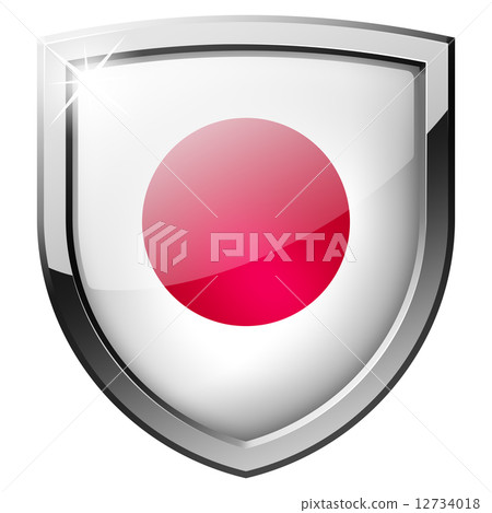 Japan Shield - Stock Illustration [12734018] - PIXTA