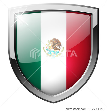 Mexico Shield - Stock Illustration [12734453] - PIXTA