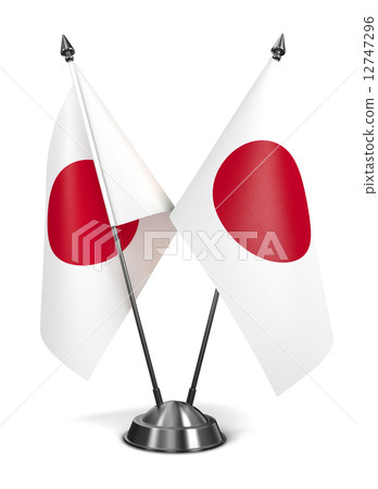 Japan - Miniature Flags. - Stock Illustration [12747296] - PIXTA