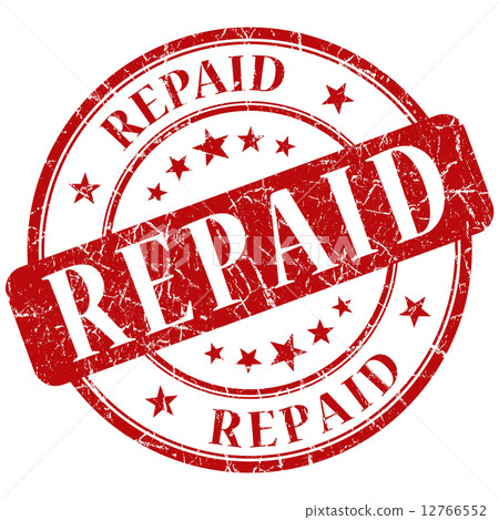 repaid stamp - Stock Illustration [12766552] - PIXTA