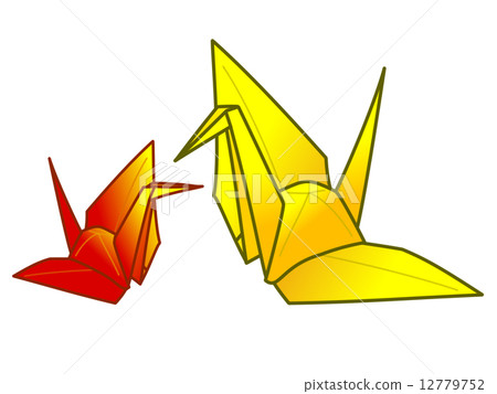 Orizuru parent and child - Stock Illustration [12779752] - PIXTA