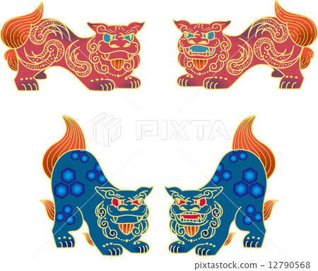 Shisa - Stock Illustration [12790568] - PIXTA