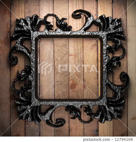 vintage iron frame - Stock Illustration [12794109] - PIXTA