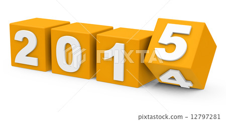 year 2015 - Stock Illustration [12797281] - PIXTA