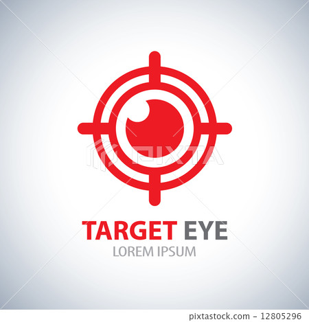 Target eye symbol icon - Stock Illustration [12805296] - PIXTA