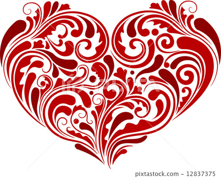 Heart Design - Stock Illustration [12837375] - PIXTA