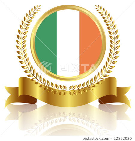 Irish flag frame - Stock Illustration [12852020] - PIXTA