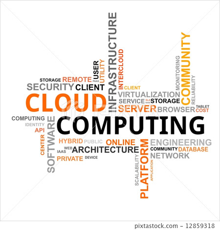 word cloud - cloud computing - Stock Illustration [12859318] - PIXTA