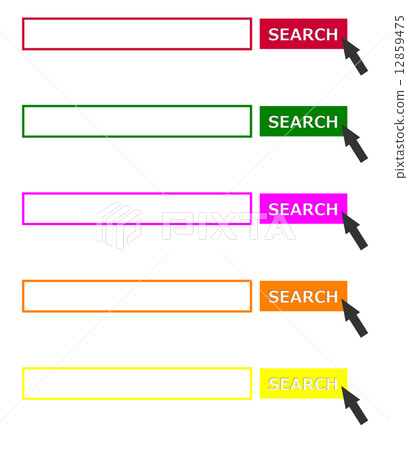 Various search boxes - Stock Illustration [12859475] - PIXTA