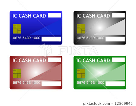IC cards - Stock Illustration [12869945] - PIXTA