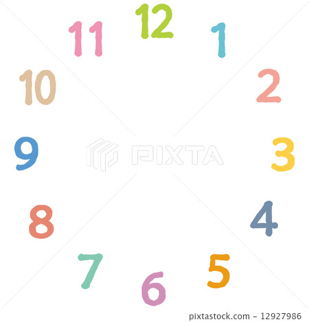 Watch number - Stock Illustration [12927986] - PIXTA