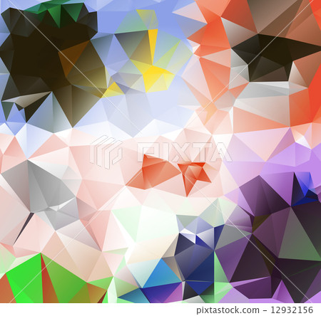 Triangle background. Pattern of geometric shapes - Stock Illustration ...