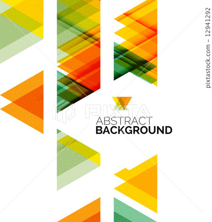 Triangle geometric concept - Stock Illustration [12941292] - PIXTA