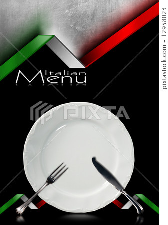 Italian Menu Background Design