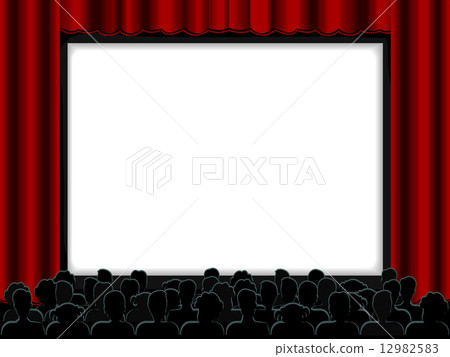 Theater Design Frame - Stock Illustration [12982583] - PIXTA