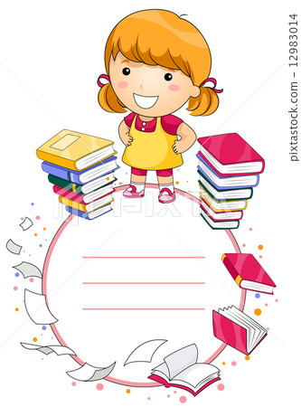Student Frame - Stock Illustration [12983014] - PIXTA