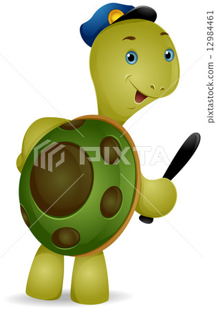 Turtle Police - Stock Illustration [12984461] - PIXTA