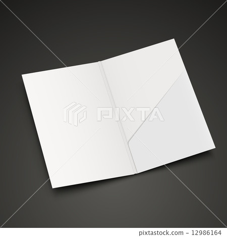 paper, opened, illustration - Stock Illustration [12986164] - PIXTA