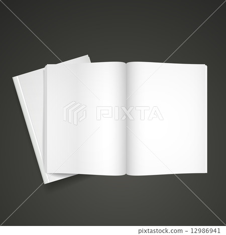 3d, book, blank - Stock Illustration [12986941] - PIXTA