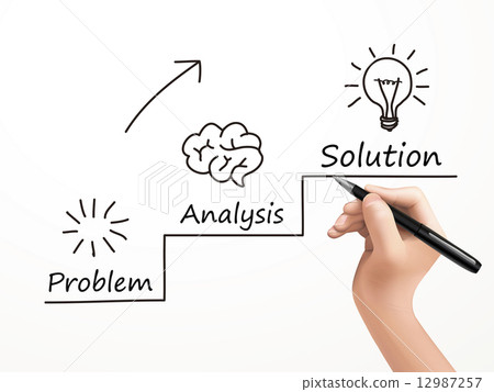 draw, solution, stair - Stock Illustration [12987257] - PIXTA