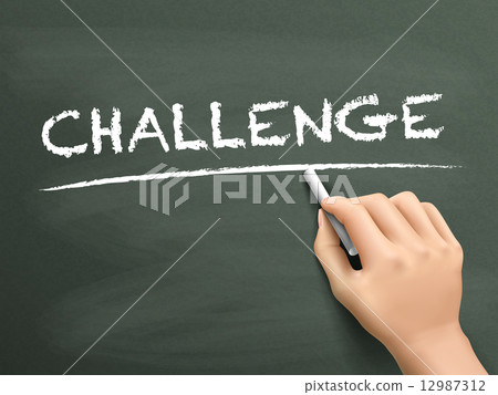 draw, challenge, hand - Stock Illustration [12987312] - PIXTA