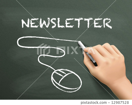 handwriting, newsletter, blackboard - Stock Illustration [12987528] - PIXTA