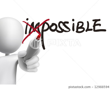 drawing, challenge, 3d - Stock Illustration [12988594] - PIXTA