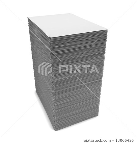 Big paper stack - Stock Illustration [13006456] - PIXTA