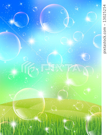 Sky light landscape - Stock Illustration [13025254] - PIXTA