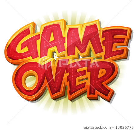 Game Over Icon For Ui Game - Stock Illustration [13026775] - PIXTA