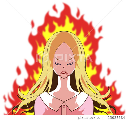 Female rage - Stock Illustration [13027384] - PIXTA