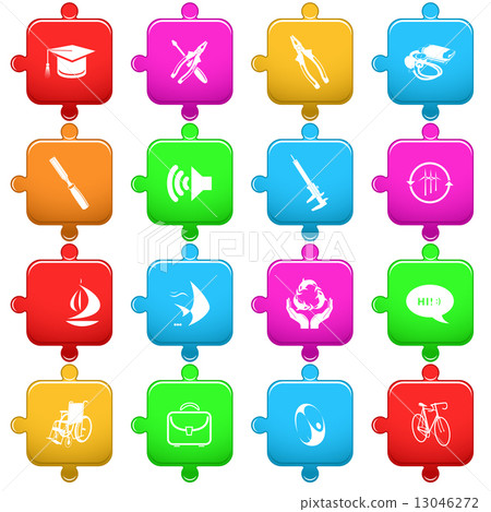 set - Stock Illustration [13046272] - PIXTA