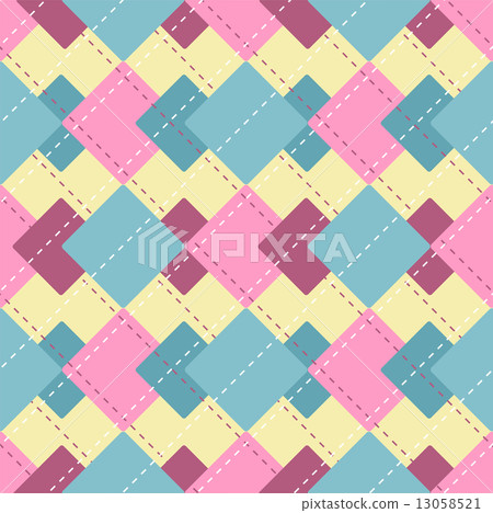 vector abstract checkered pattern - Stock Illustration [13058521] - PIXTA