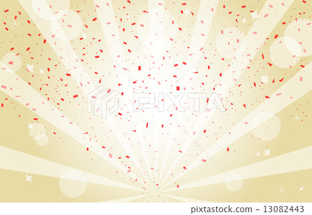 Concentric line confetti - Stock Illustration [13082443] - PIXTA
